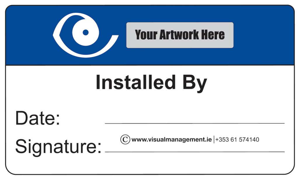 Helmet Labels - Visual Management
