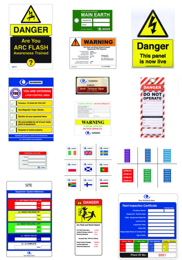 LOTO and Commissioning tags and decals – Visual Management Solutions