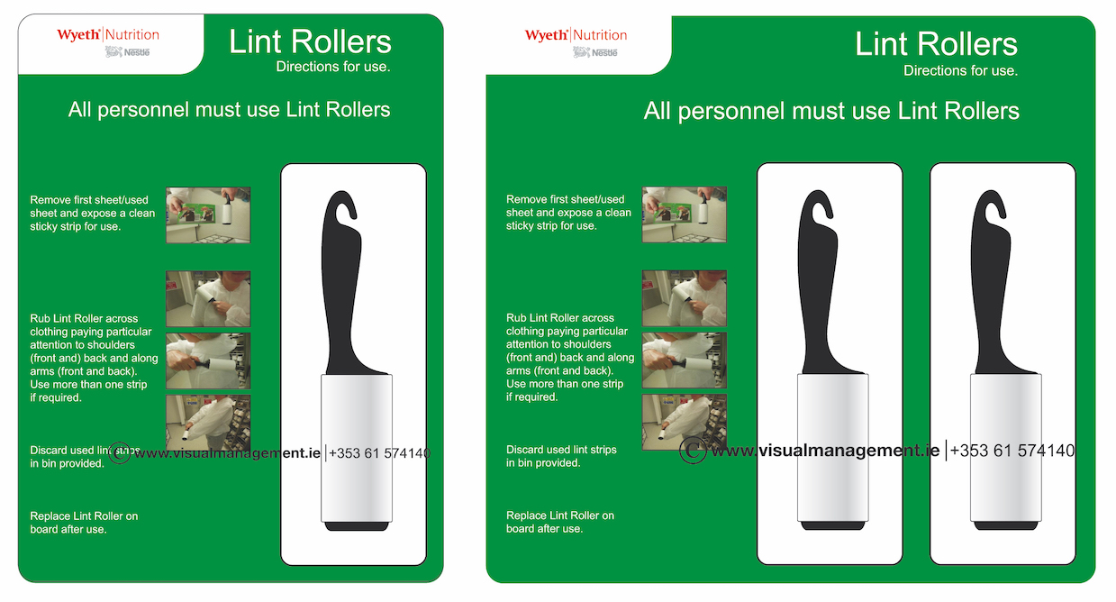 Production Facility Safety Signage - Visual Management