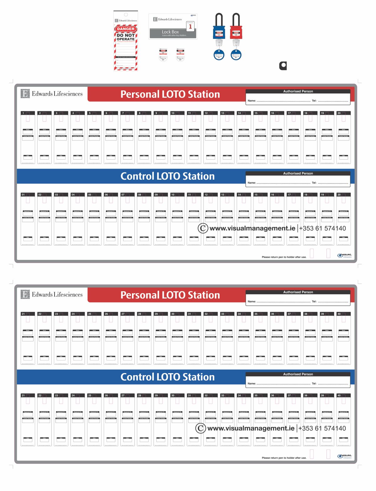 Pharma LOTO - Visual Management