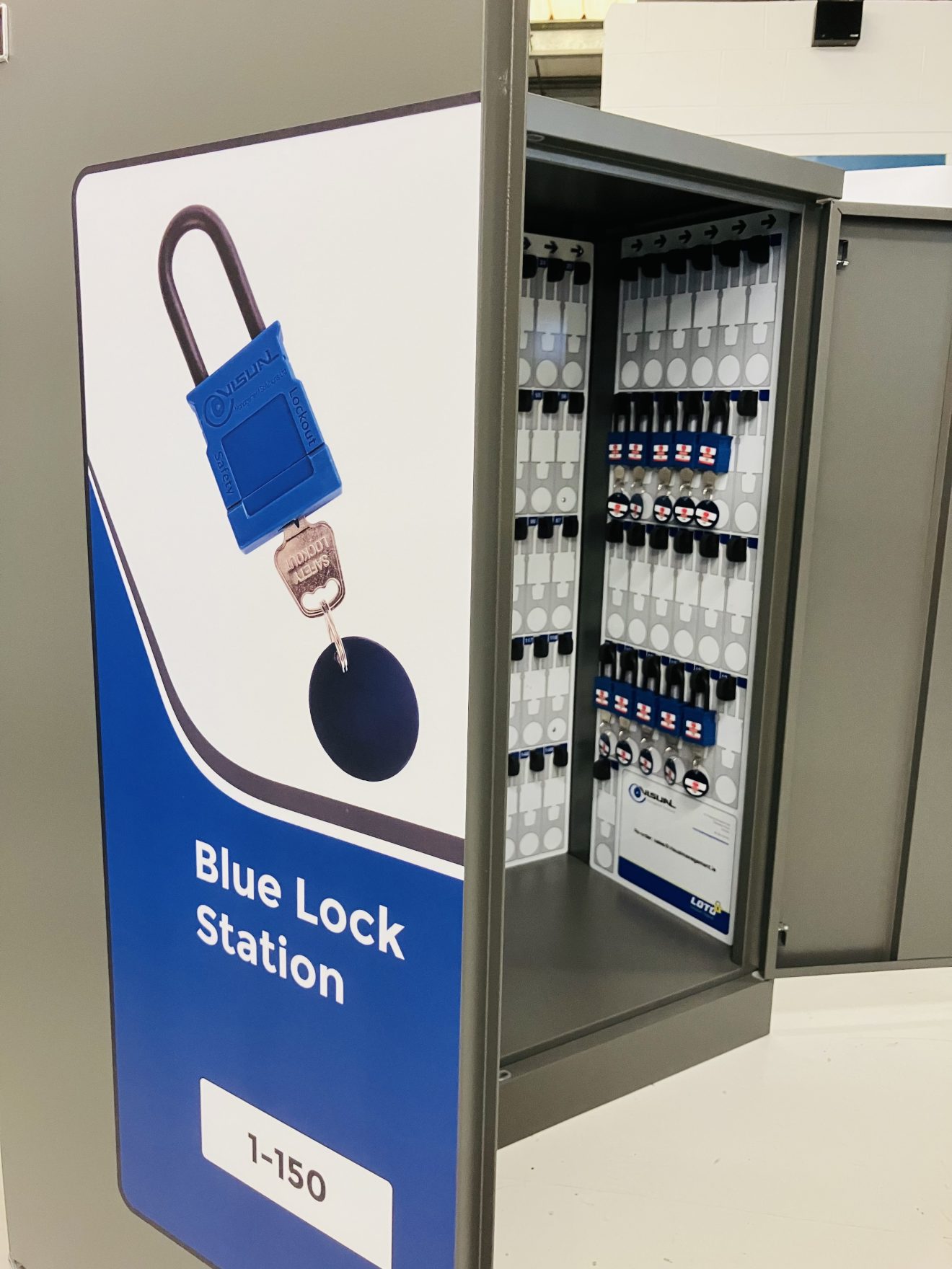 LOTO Storage Cabinet - Visual Management