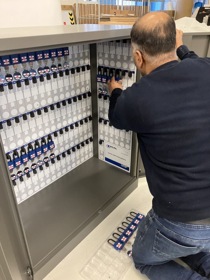 LOTO Storage Cabinet - Visual Management