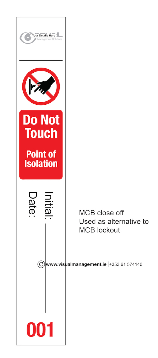 LOTO Tags - Visual Management