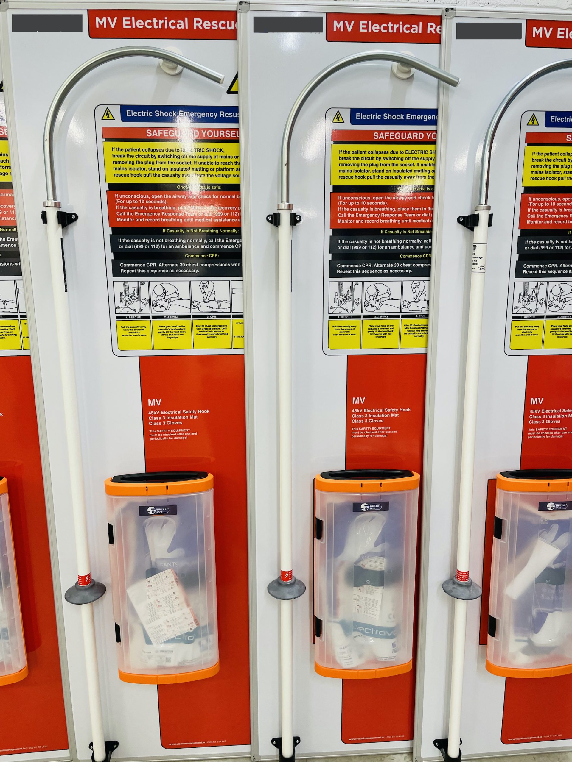 MV Electrical Rescue Shadow Board Kits - Visual Management