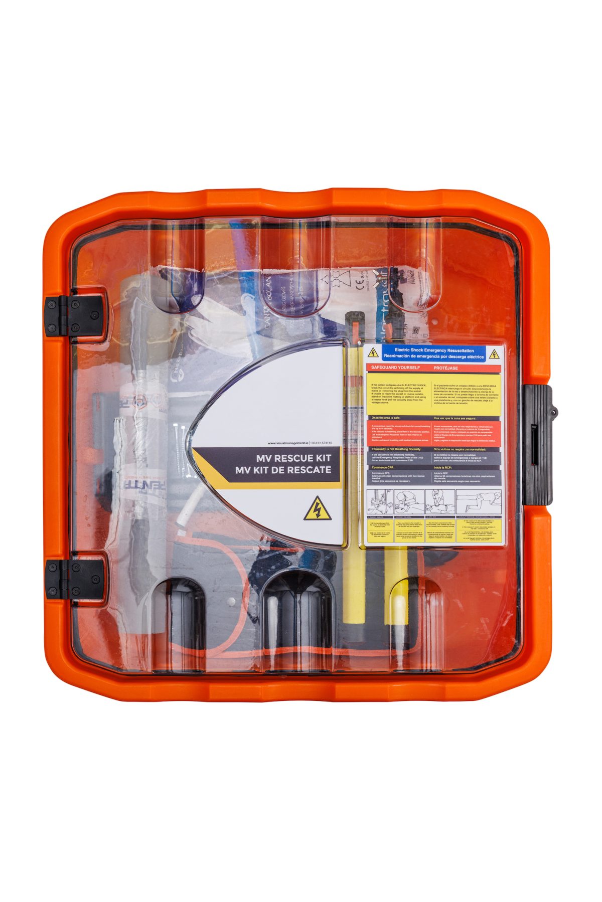 Bespoke Wall Mounted Rescue Kit - Visual Management