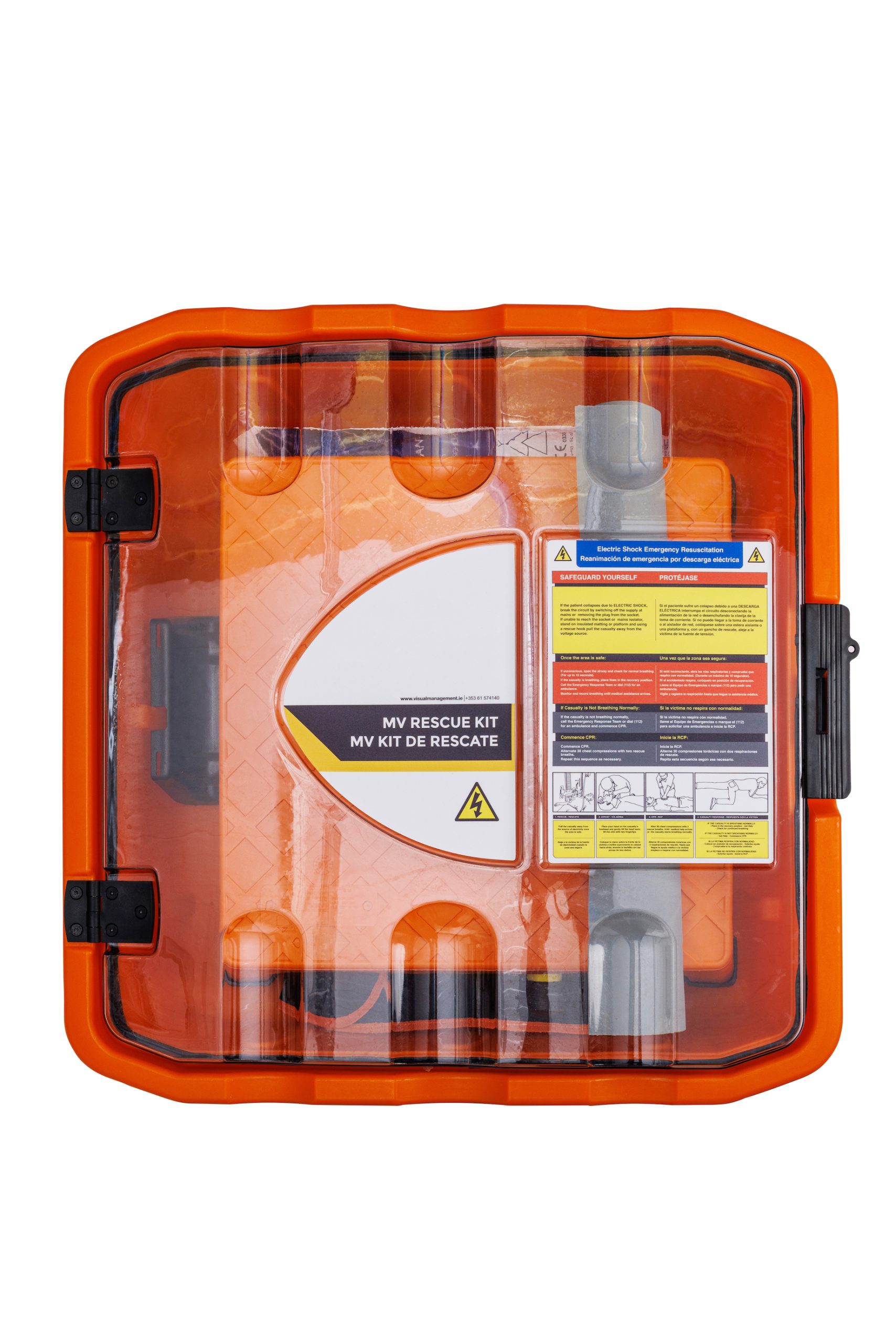 Bespoke Wall Mounted Rescue Kit - Visual Management